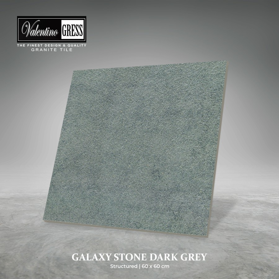 Jual Granite Lantai 60x60,GALAXY STONE DRAK GREY/VALENTINO GRESS/MATT ...