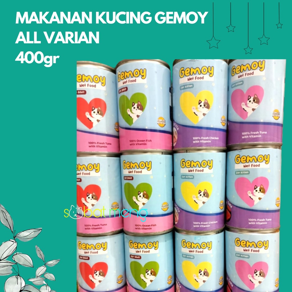 Jual MAKANAN KUCING GEMOY 400g | MAKANAN BASAH GEMOY 400g | GEMOY ...
