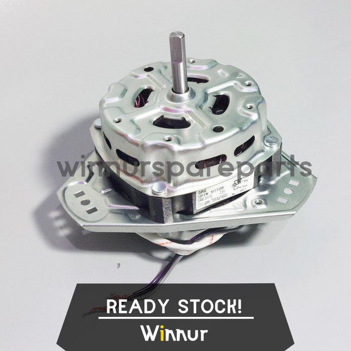 Jual Dinamo / Motor Pengering SHARP 2 Tabung / Spin Mesin Cuci 10mm | Shopee Indonesia
