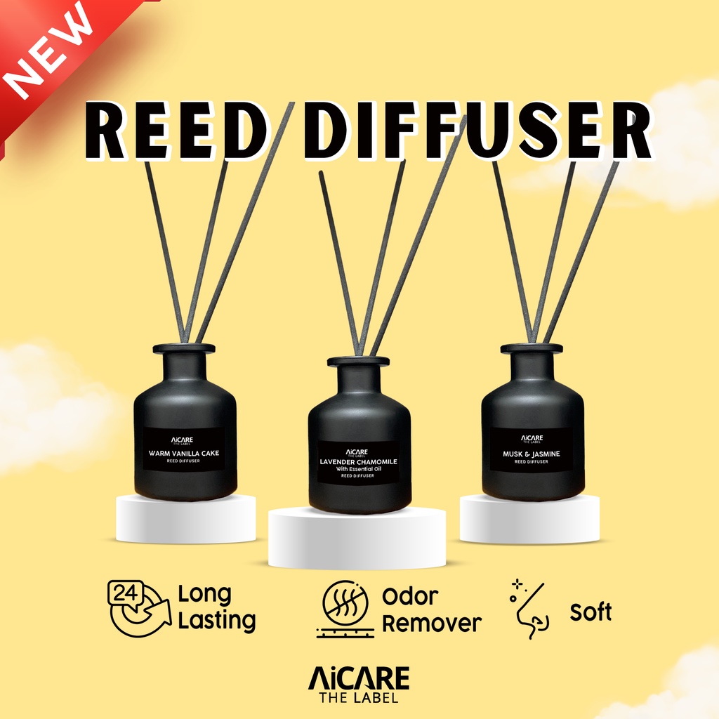 Jual Reed Diffuser Pewangi Pengharum Ruangan Aromatherapy | Shopee ...