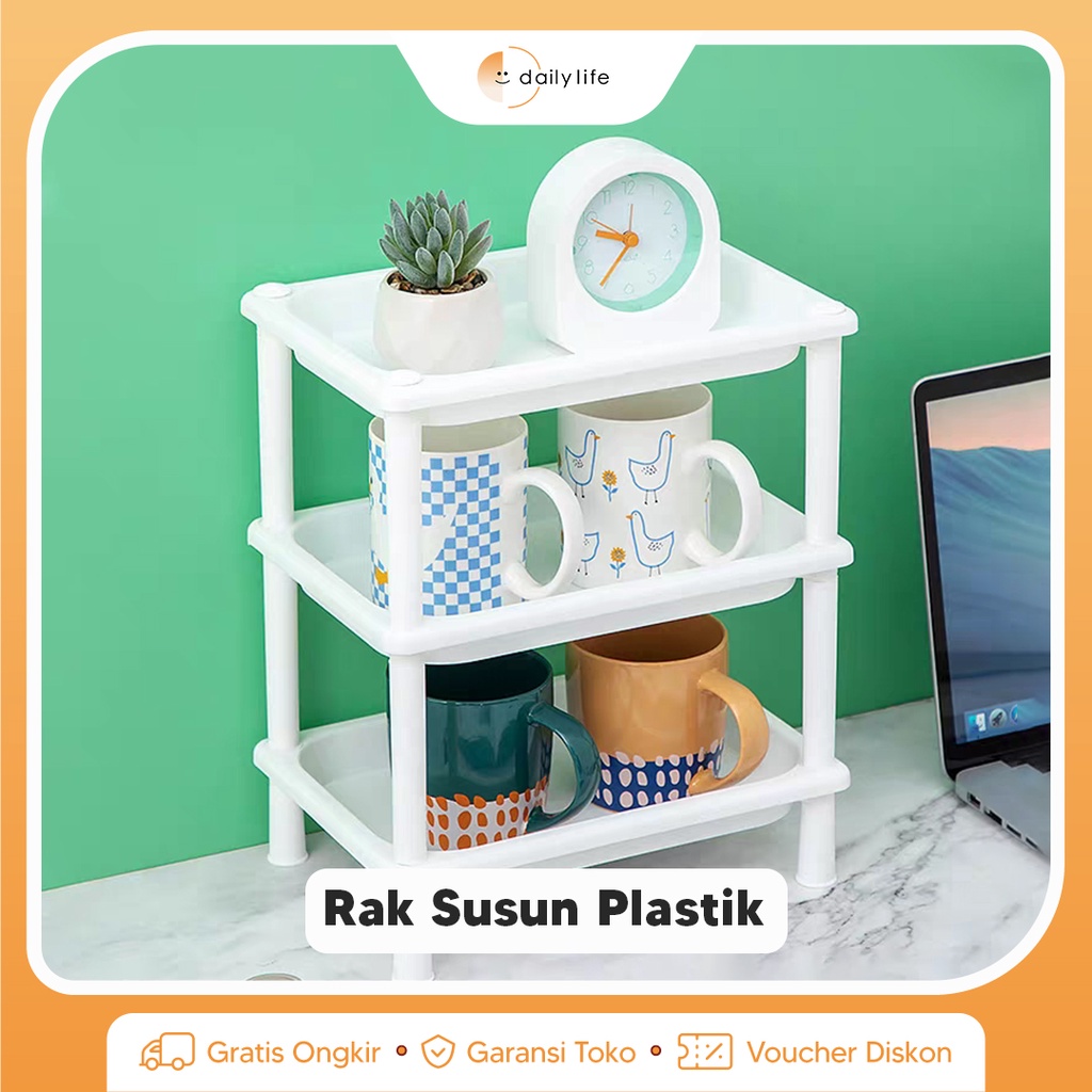 Jual Rak Dapur Rak Susun Plastik Rak Bumbu Rak Kamar Mandi Rak Plastik ...
