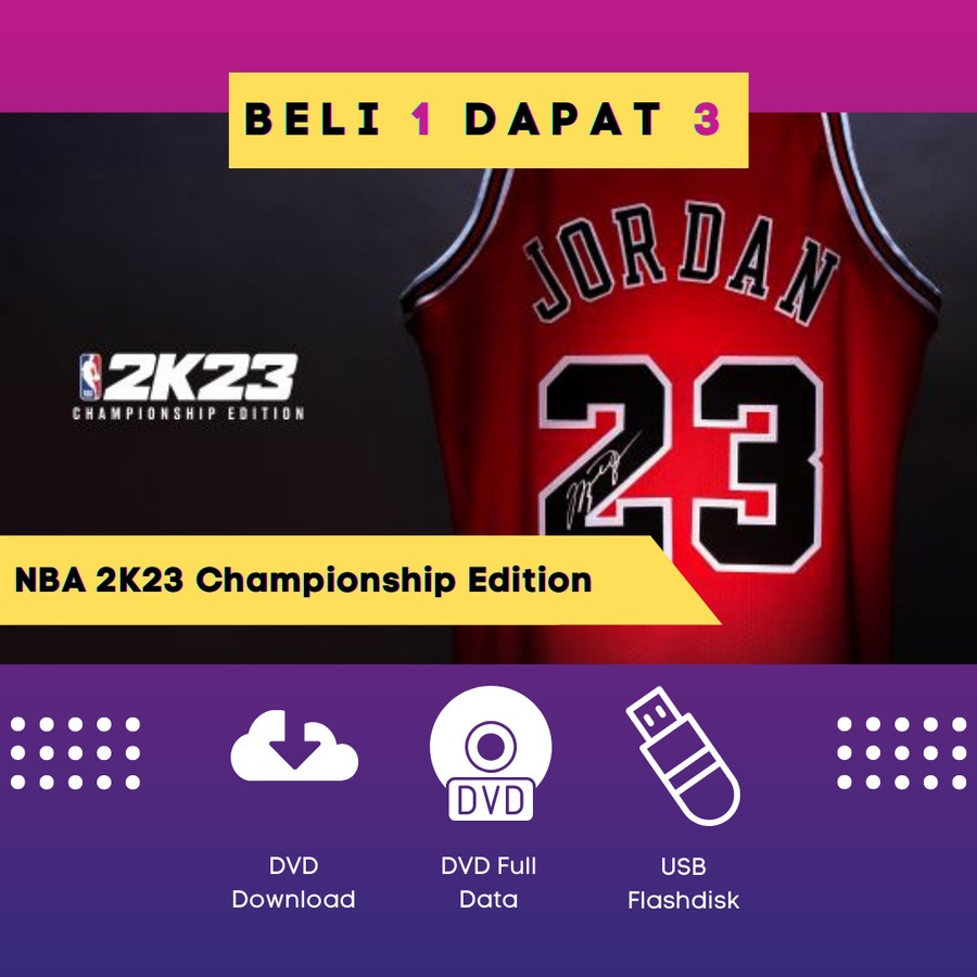 Jual NBA 2K23 Championship Edition | Game PC Original | Shopee Indonesia