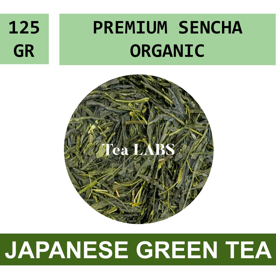 Jual Teh Hijau Jepang Sencha Premium Organik Kiloan 125 GRAM | Shopee ...