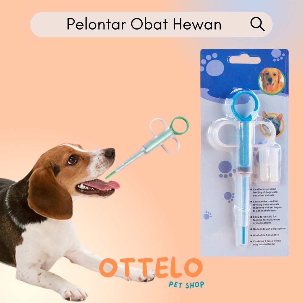 Jual Pelontar Obat Kucing Anjing / Pills Injection / Feeding Kit ...