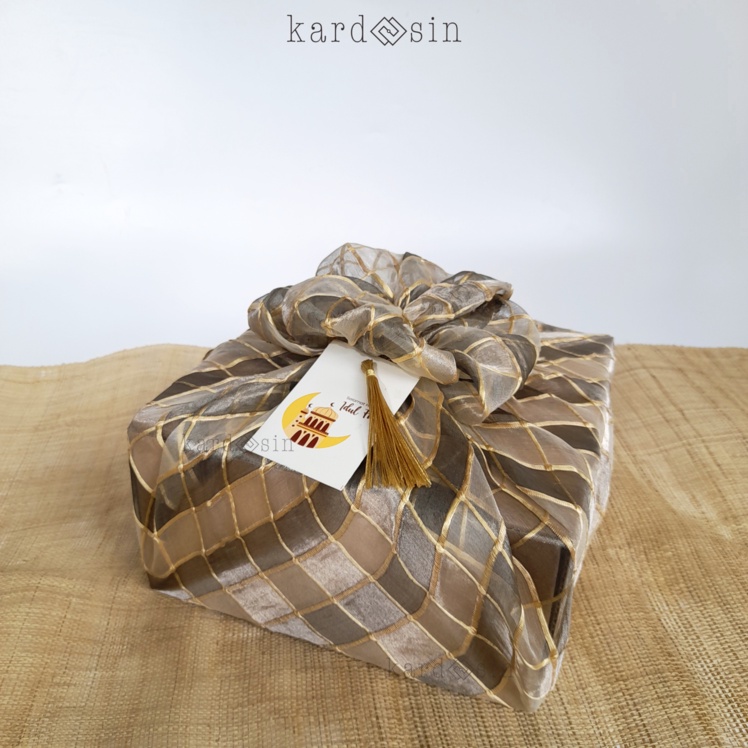 Jual RAMADHAN ORGANZA BOX PACKAGE HAMPERS TILE TILLE KAIN GLITTER ...