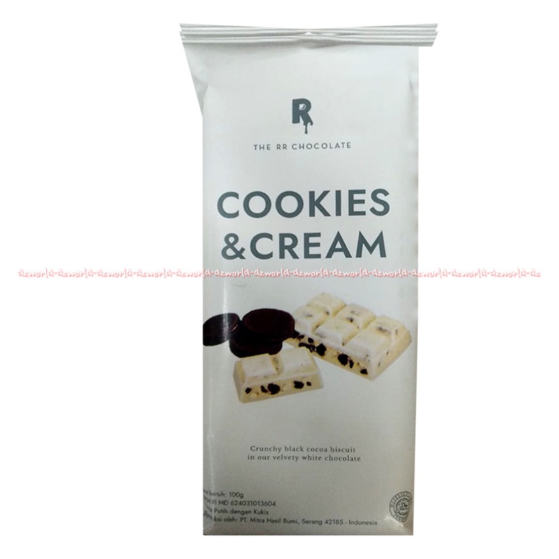Jual The RR Chocolate 100gr Dark Orange Mix Nuts Dark Roasted Cookies ...