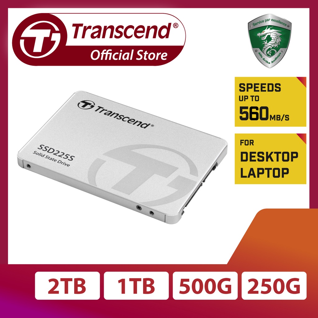 Jual Transcend SSD SATA3 SSD225S | Shopee Indonesia