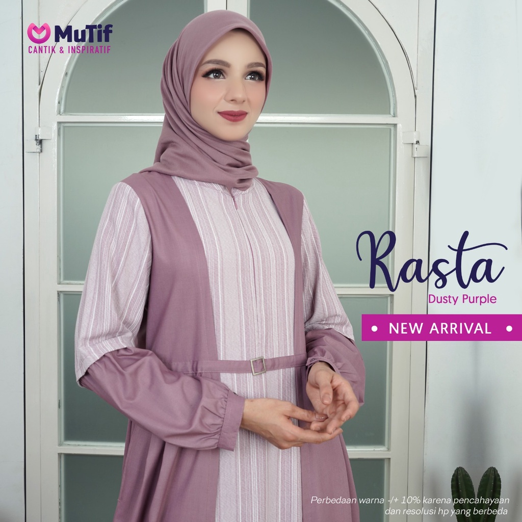 Jual GAMIS MUTIF RASTA DUSTY PURPLE, GAMIS TERBARU, GAMIS MURAH, GAMIS ...