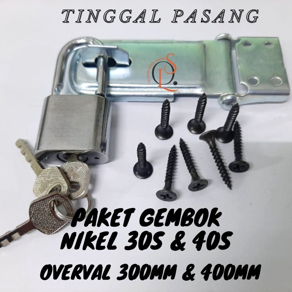Jual Overpal Badak Panjang 300mm & 400 mm / Overval Cantolan Gembok ...