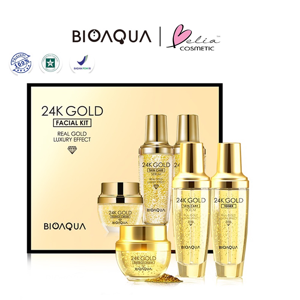 Jual BELIA BIOAQUA Skincare Set | Body Care Series Set | Hair Care ...