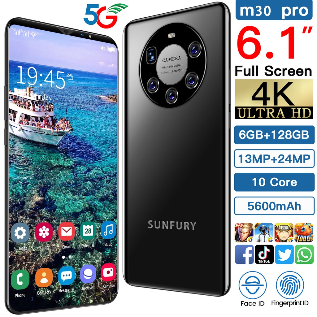 Jual 【mate40pro hp murah asli 】Pengiriman 24 jam m40 handphone 6.1inci ...