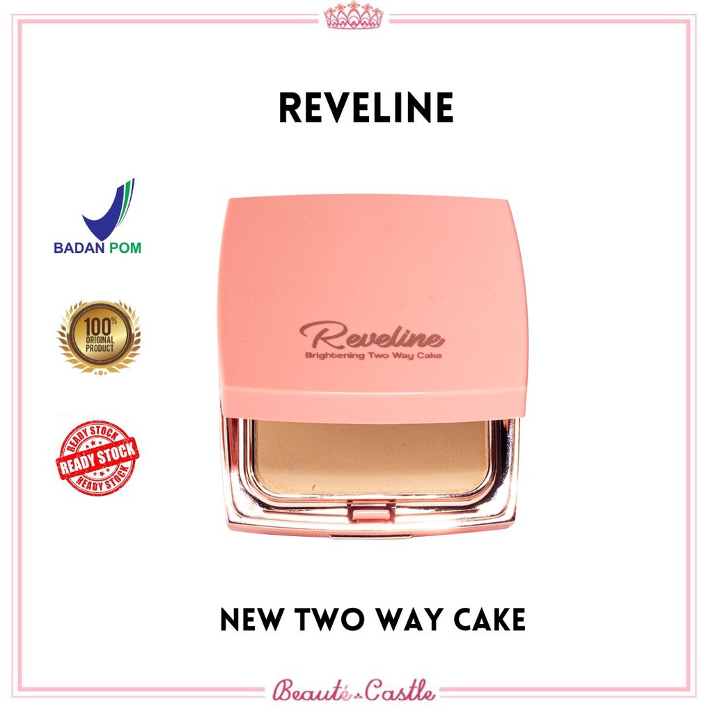 Jual Reveline Brightening Two Way Cake Limited EDITION - Two way cake ...