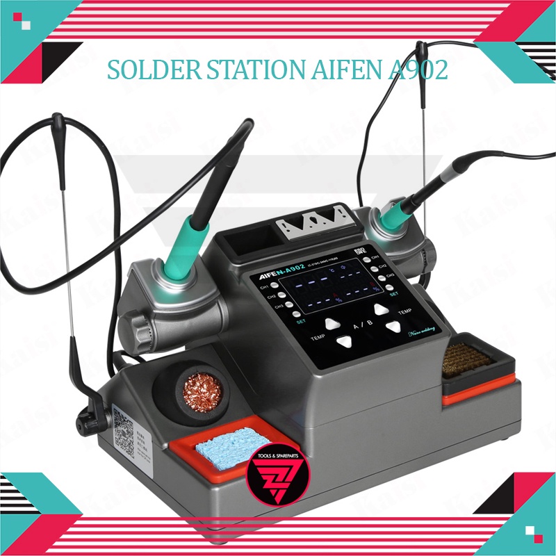 Jual Solder Station Aifen A902 Double Gagang / Solder C210 solcer C245 ...