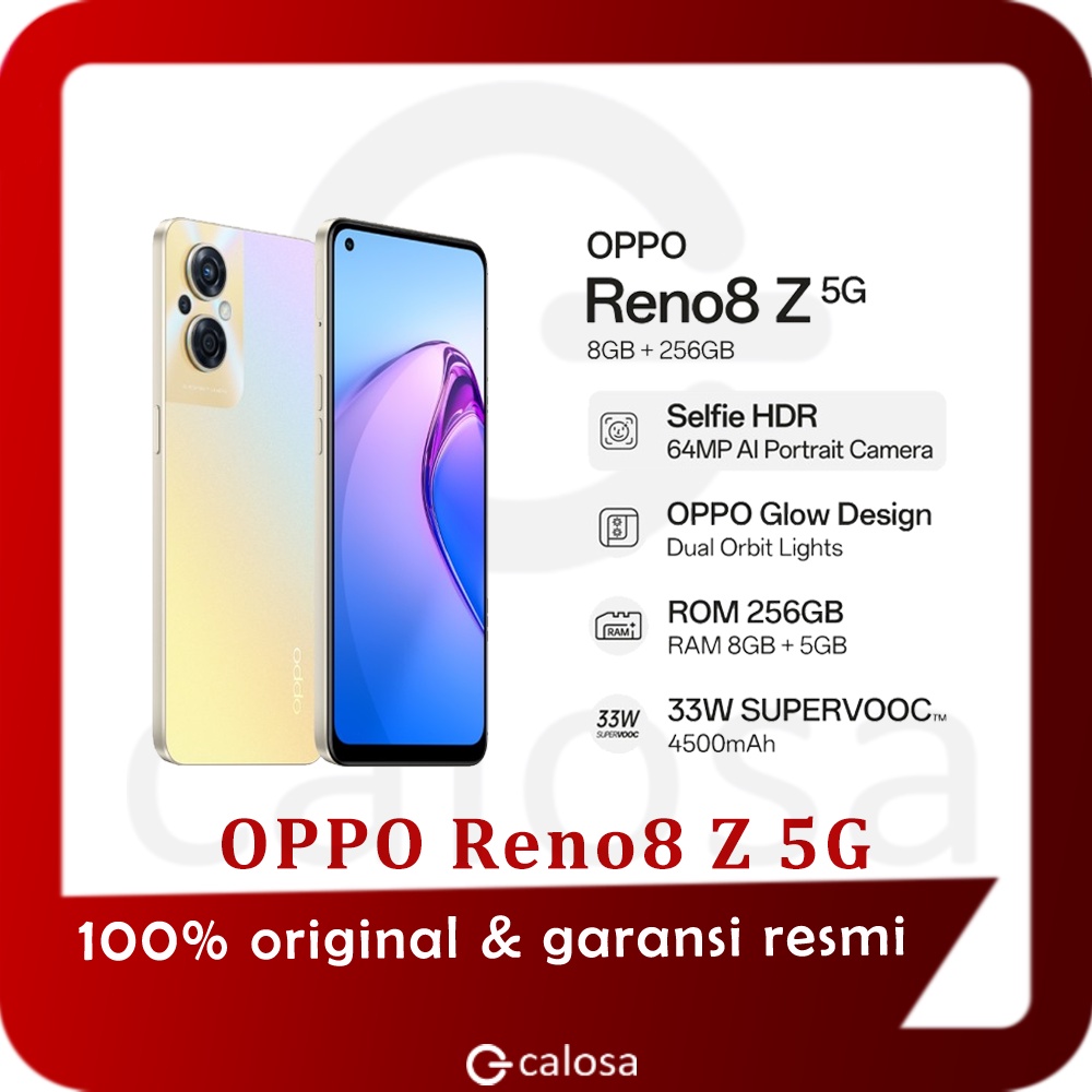 Jual OPPO RENO 8 Z 5G SMARTPHONE RAM 8GB ROM 256GB GARANSI RESMI ...