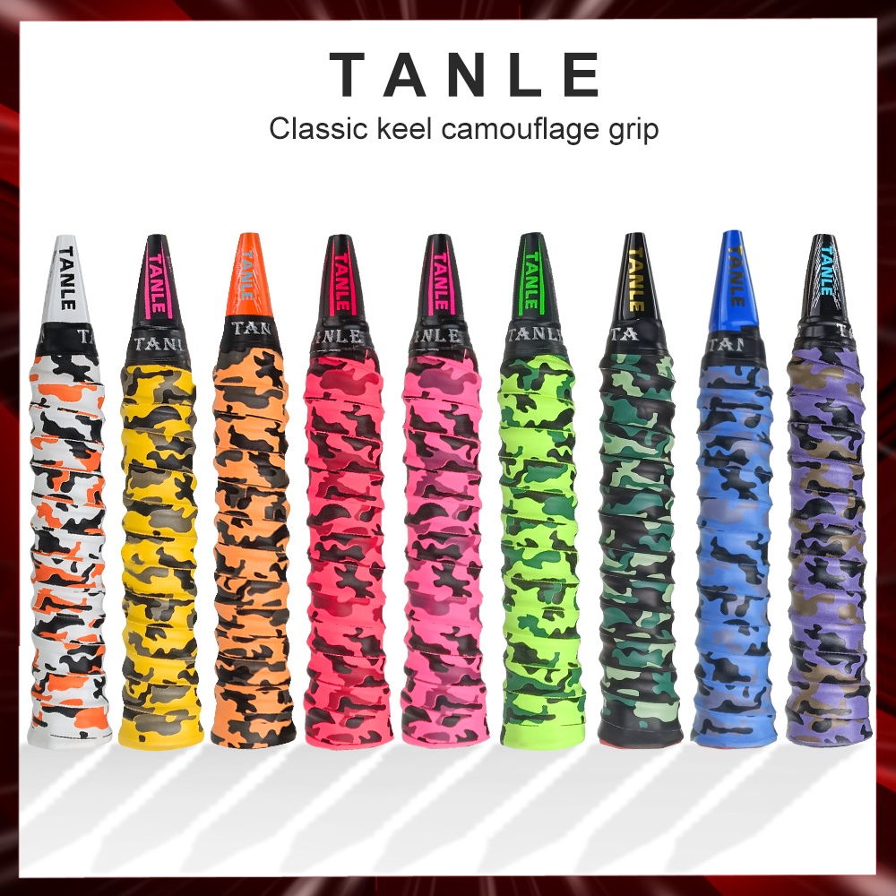 Jual TANLE Pegangan raket bulu tangkis badminton racket grip keel ...