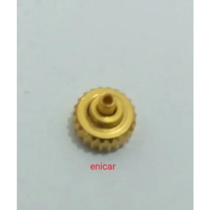 Jual crown enicar vintage kuning 4mm | Shopee Indonesia