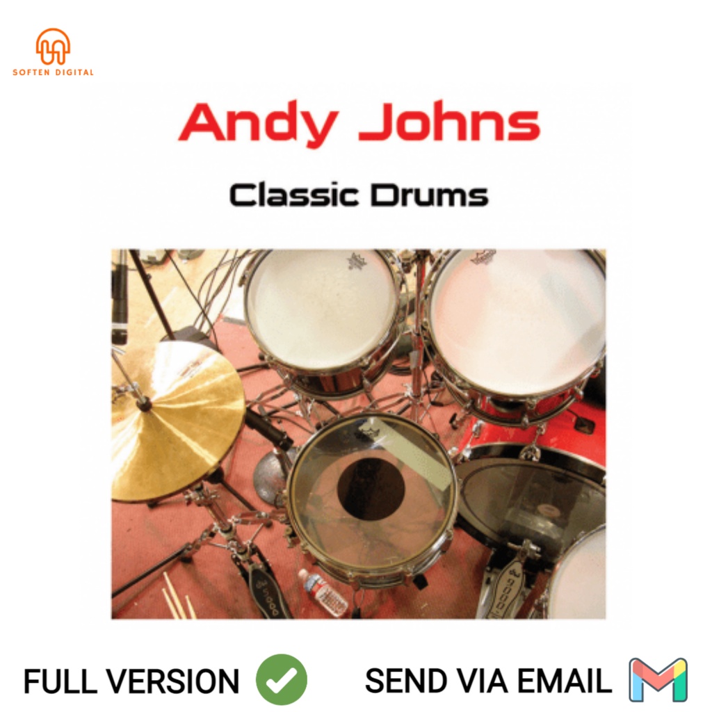 Jual Library Platinum Samples – Andy Johns Classic Drums (BFD3) Library ...