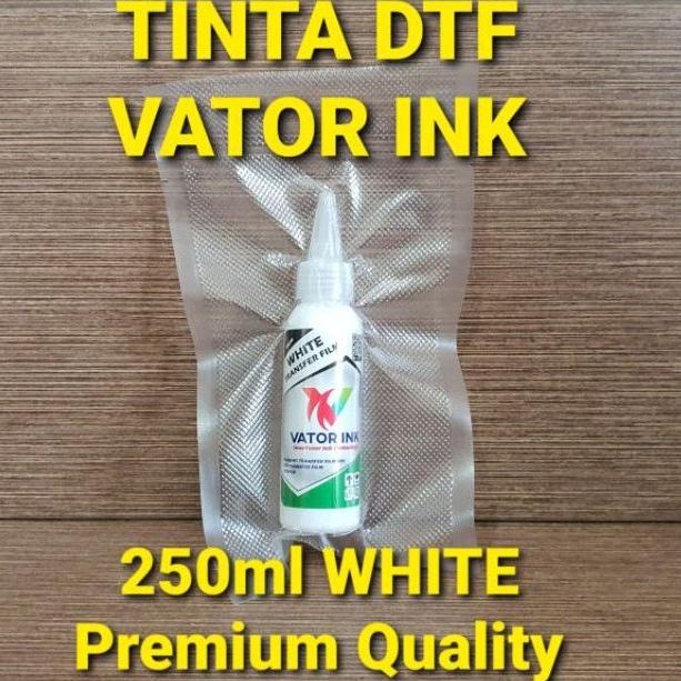 Jual Tinta DTF White Vator Ink 250ml Tinta Putih DTF Pet Film Sablon ... Jual Tinta DTF White Vator Ink 250ml Tinta Putih DTF Pet Film Sablon ...