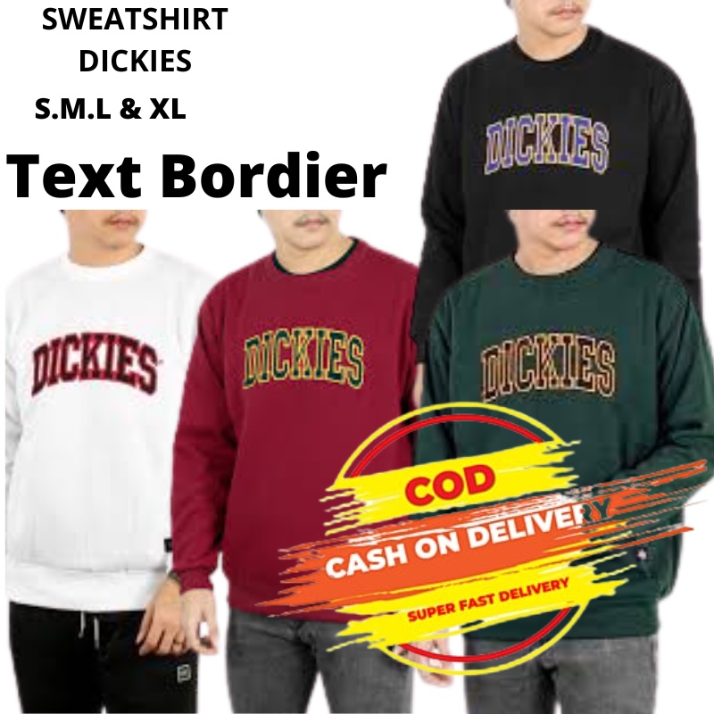 Jual Sweater Pria / Sweatshirt Dickies Crewneck Putih Full / Sweater ... Jual Sweater Pria / Sweatshirt Dickies Crewneck Putih Full / Sweater ...