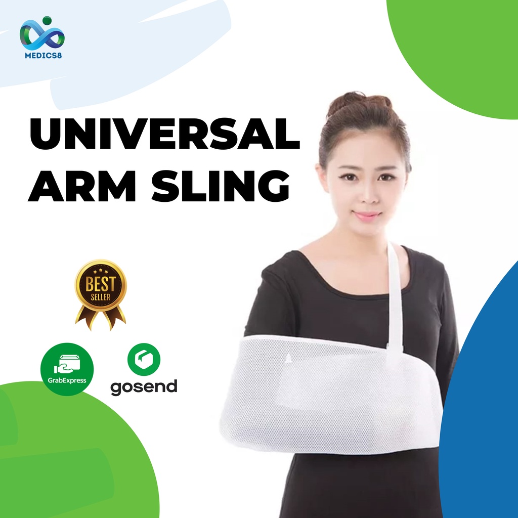 Jual Universal Arm Sling / Gendongan Tangan Patah Tulang | Shopee Indonesia