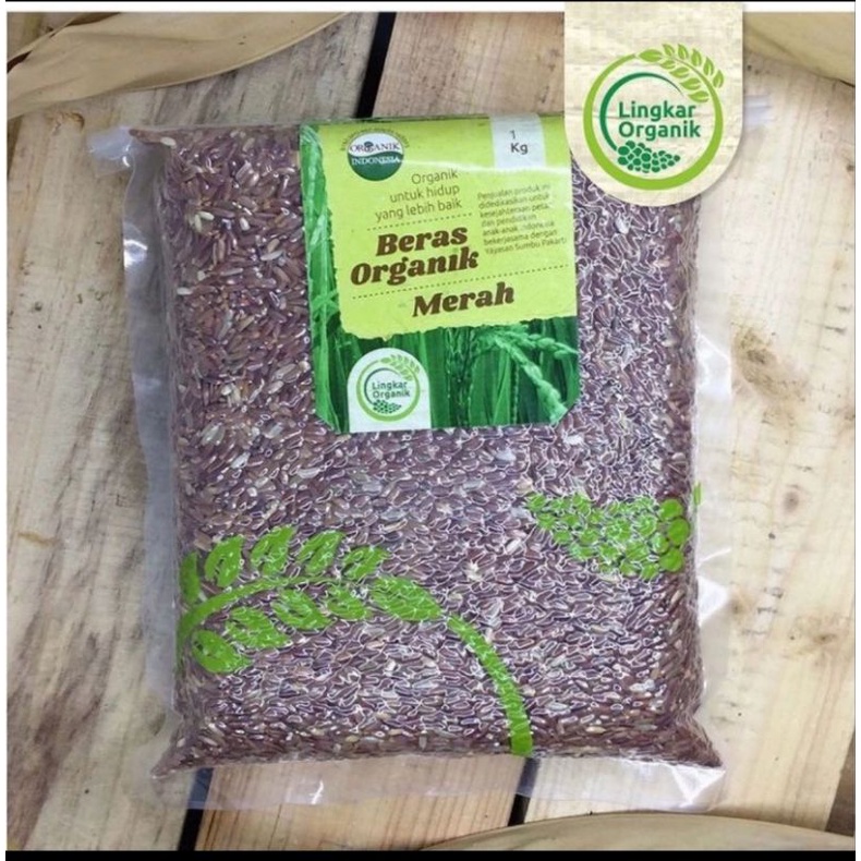 Jual beras merah organik /beras diet organik | Shopee Indonesia