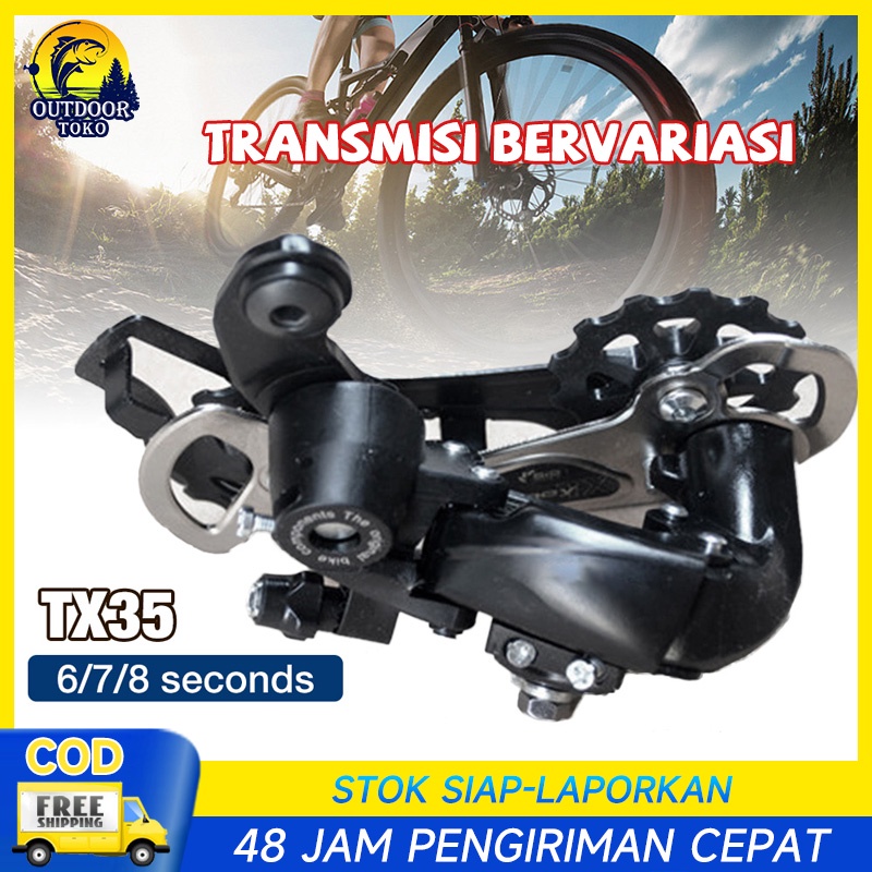 Jual RD Altus 6/7/8 Speed Rear Derailleur M370 Sepeda Lipat MTB ...