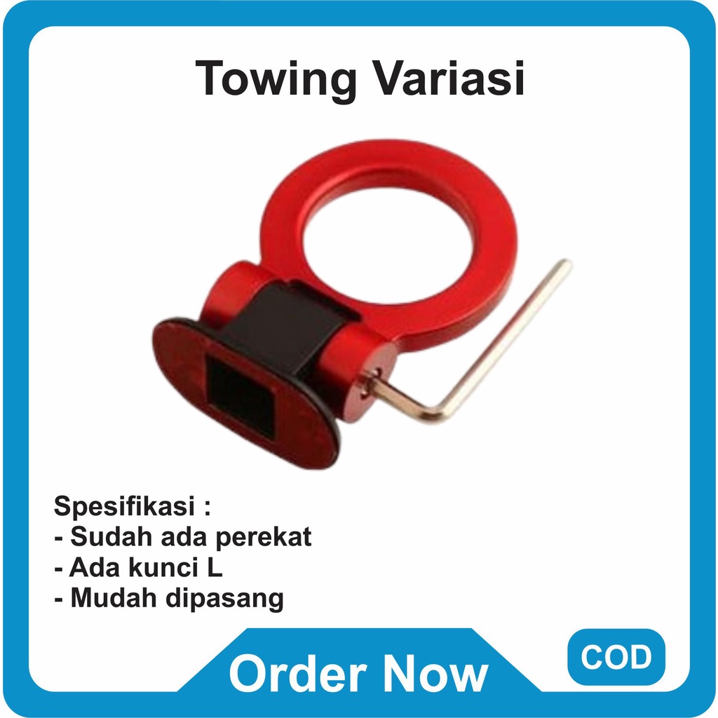 Jual Towing Hook Bulat Variasi Universal | Shopee Indonesia