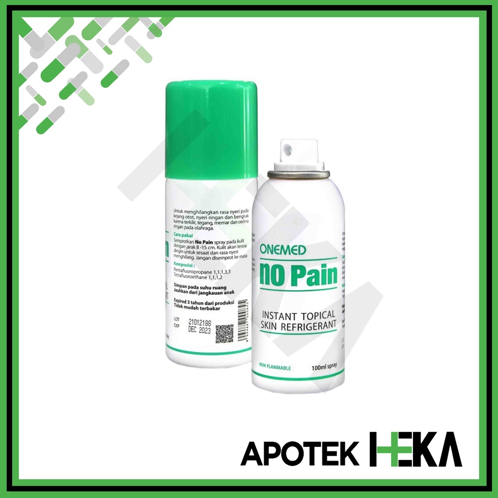 Jual Onemed No Pain Spray Skin Refrigerant - Semprotan Pereda Nyeri ...