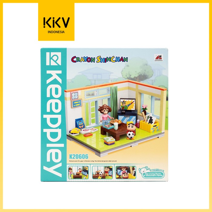 Jual Brick Kkv Keeppley Block / Mainan Brick Balok Susun Diy Shinchan ...