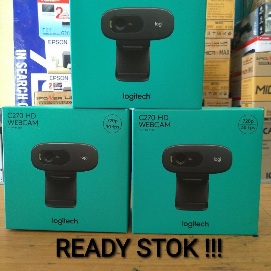 Jual Webcam Logitech C270 HD Original Garansi Resmi | Shopee Indonesia