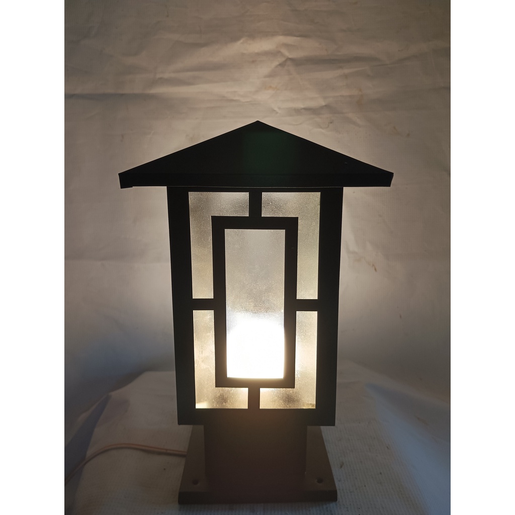 Jual Lampu pagar outdoor-lampu hias minimalis pilar varian warna dan ...