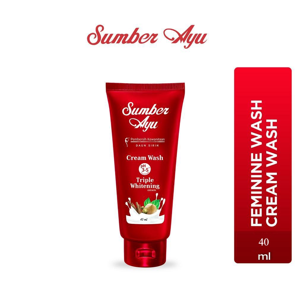 Jual LIVI - Sumber Ayu Cream Wash pH 3.5 Triple Whitening 40ml | Shopee ...