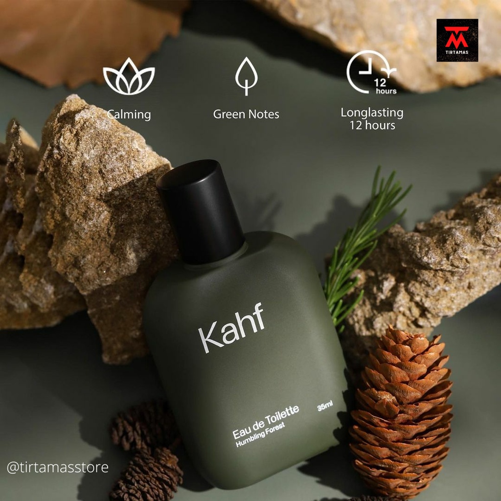 Jual KAHF PARFUM PRIA EAU DE TOILETTE HUMBLING FOREST 35ML EDT WANGI ...