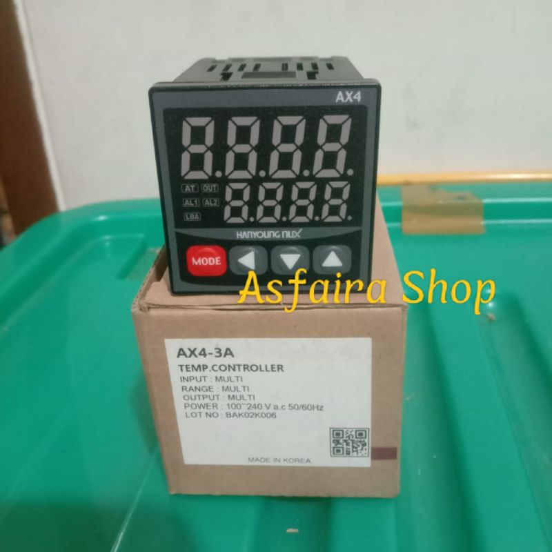 Jual Temperature Controller Hanyoung AX4-3A / Temperature Indikator ...