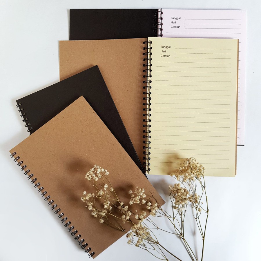 Jual BUKU CATATAN SIMPLE / NOTEBOOK / NOTEBOOK JURNAL / BUKU CATATAN ...