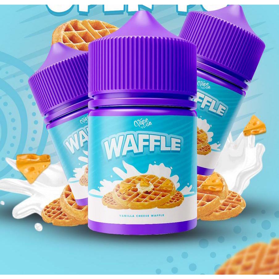 Jual [FREEBASE 60ML] WAFFLE V1 VANILLA CHEESE WAFFLE BY JAVA JUICE X ...