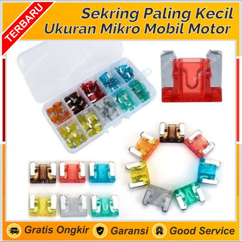 Jual FUSE SEKRING SIKRING SEKRENG TANCAP PALING KECIL MINI MIKRO TUSUK ...