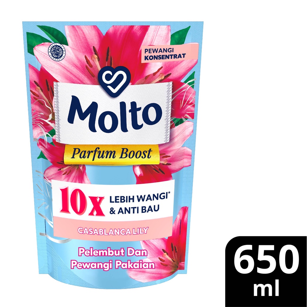 Jual Molto Perfume Boost Casablanca Lily 650ml | Shopee Indonesia
