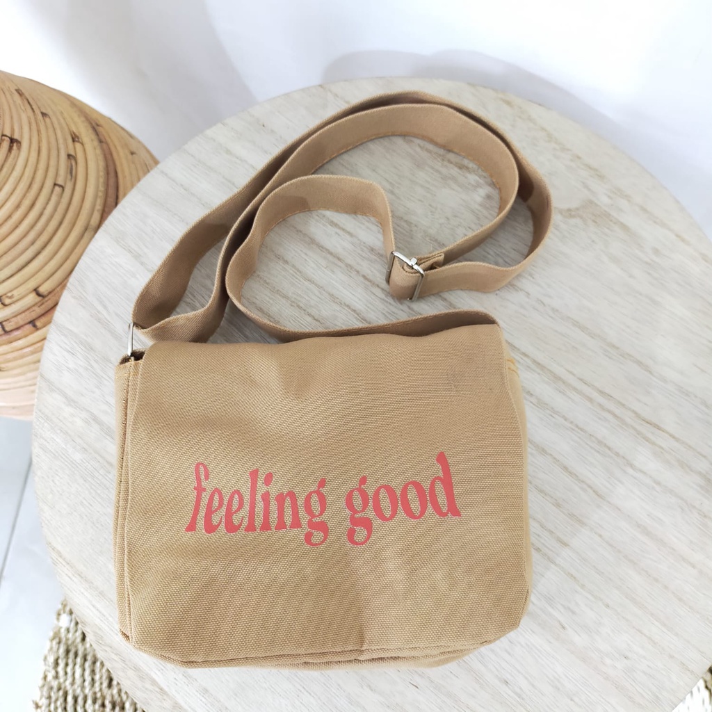 Jual TGS - HAKO BAG / Tas Selempang Kanvas / Mini Canvas Bag Murah ...