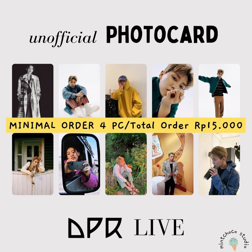 Jual Unofficial Photocard DPR LIVE - Hong Dabin | Shopee Indonesia