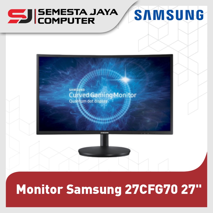Jual Monitor 27" Samsung 27CFG70 Curved Gaming Monitor 144hz 27Inch ...
