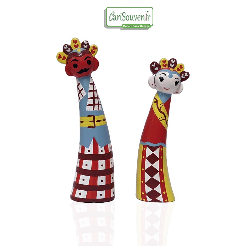 Jual Souvenir boneka Ondel ondel Anak Lengkung Khas Jakarta | Shopee ...