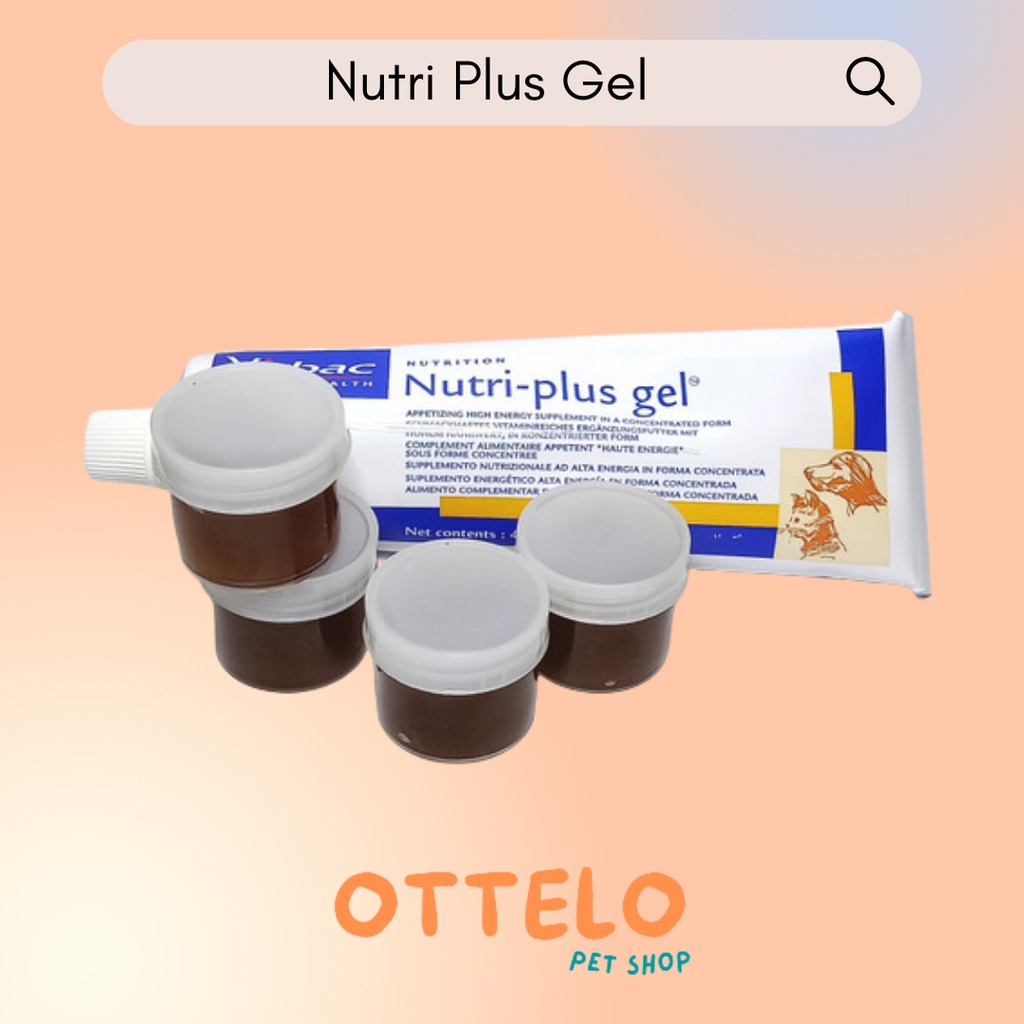 Jual NPG Nutri Plus Gel Repack Vitamin Kucing Anjing Multivitamin dan ...