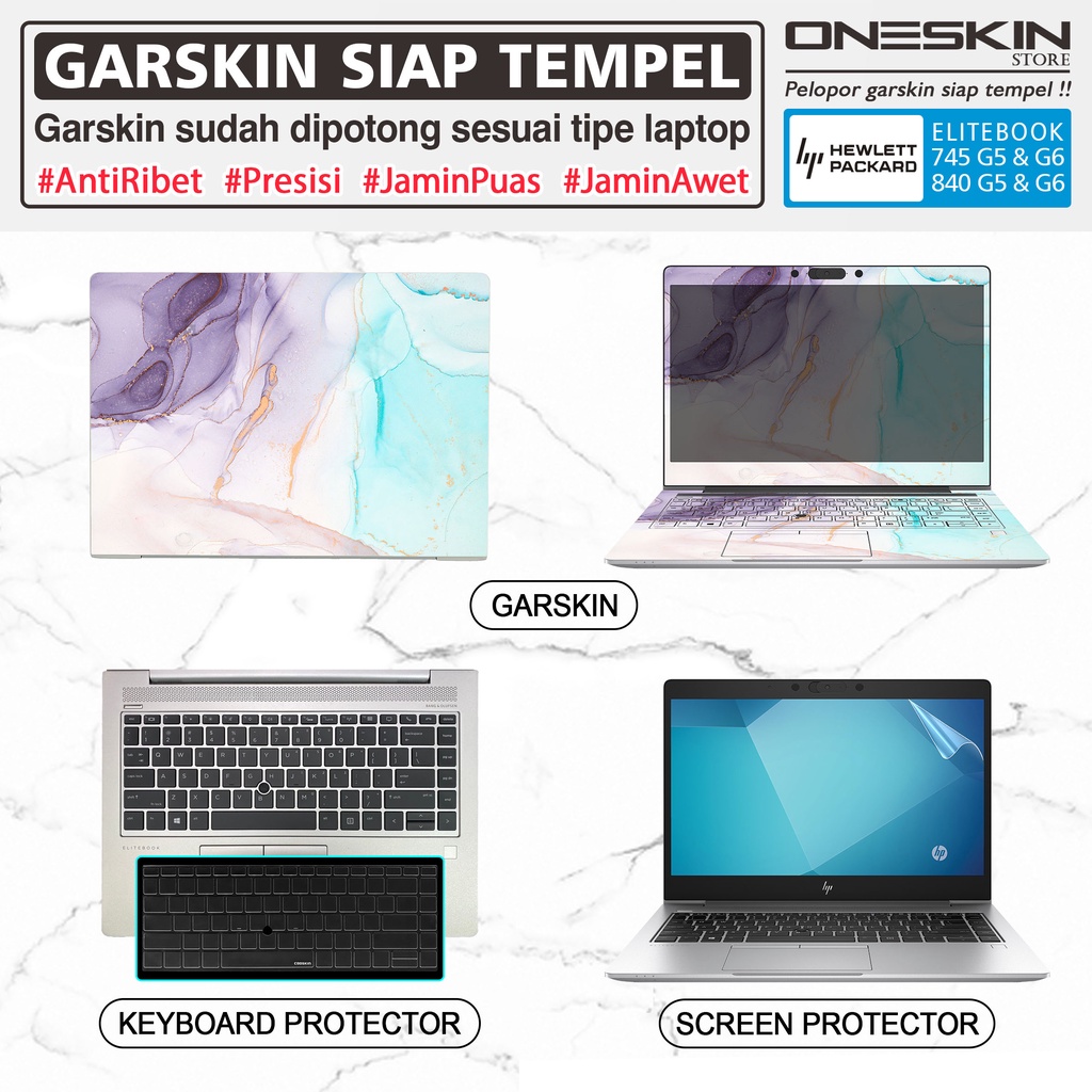 Jual Garskin Sticker Laptop Pelindung Screen Keyboard Protector HP ...