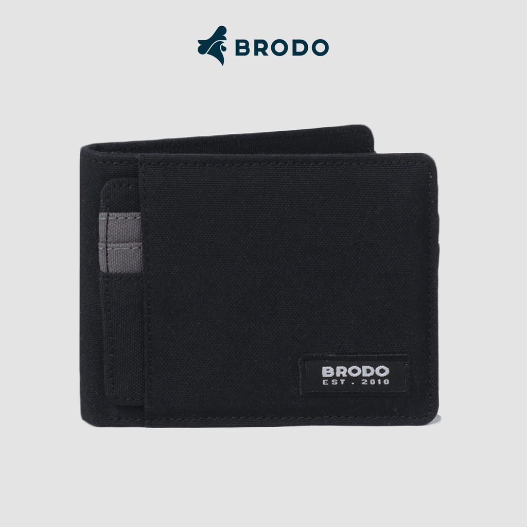 Jual BRODO - Dompet Poki Poly Wallet Black | Shopee Indonesia
