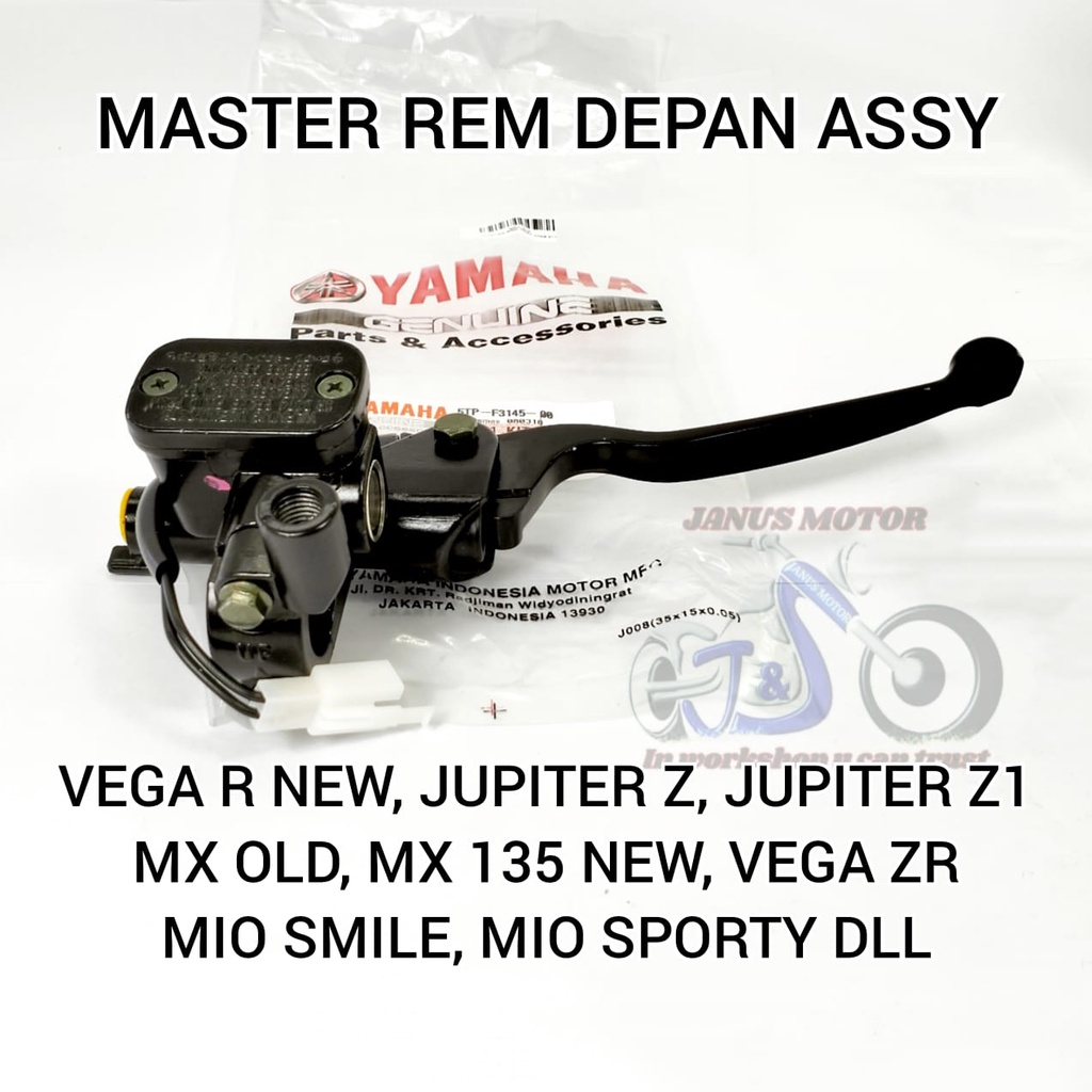 Jual MASTER REM DEPAN ATAS ASSY YAMAHA MIO JUPITER VEGA R NEW MX 135 ...