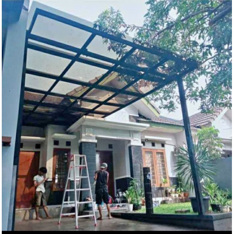 Jual kanopi baja ringan solar plat atap bening | Shopee Indonesia
