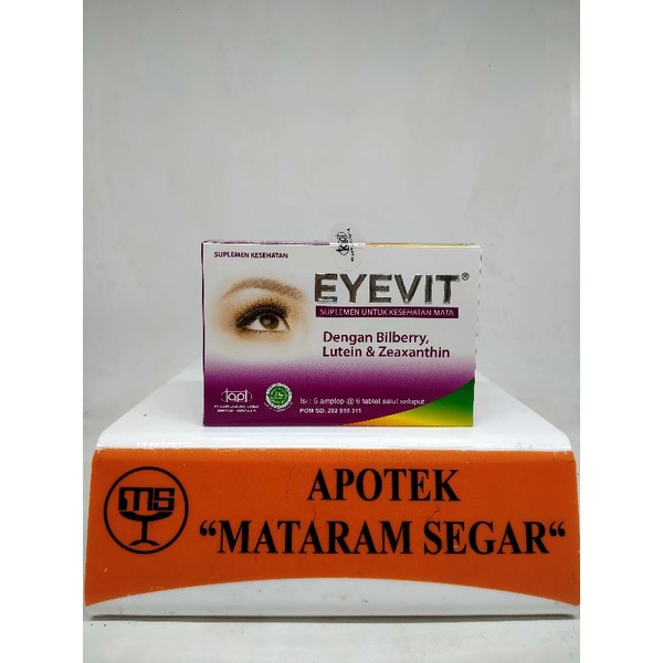Jual Eyevit tablet per box isi 30 tablet | Shopee Indonesia