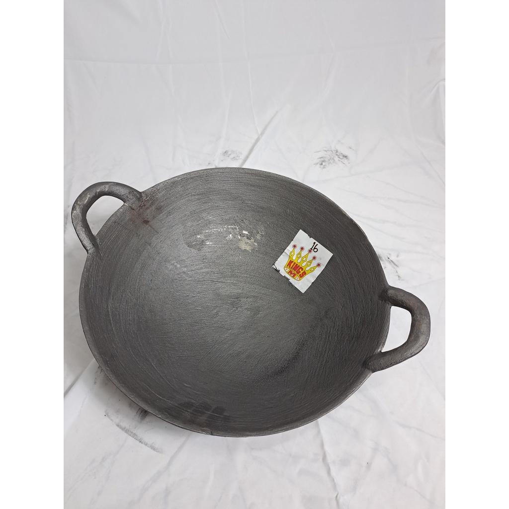 Jual Kuali Besi Cor Kings / Wajan Baja Tebal - Trijasa Houseware ...