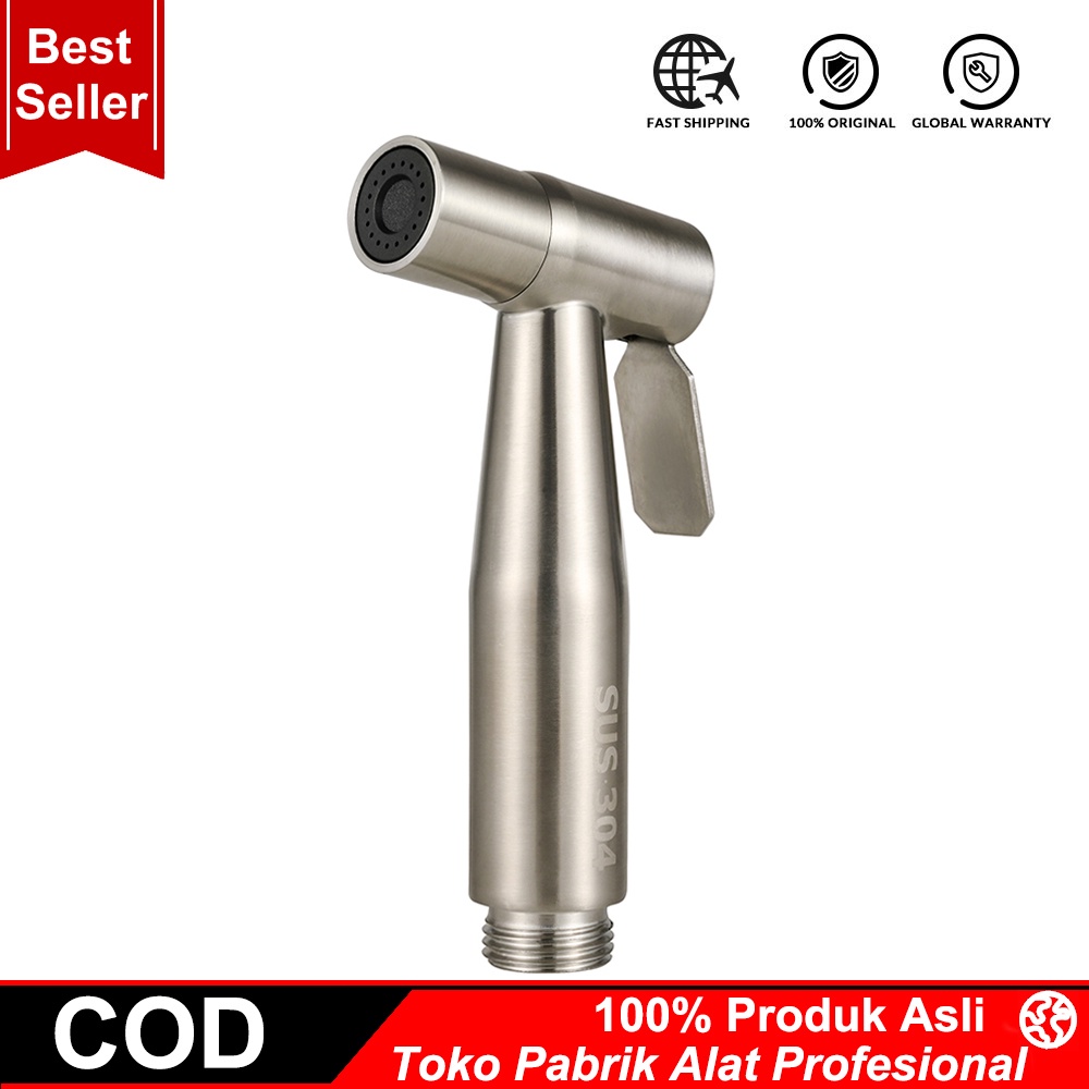 Jual Jet Shower SS111 Stainless SUS 304 Semprotan Toilet Cebok Bidet ...